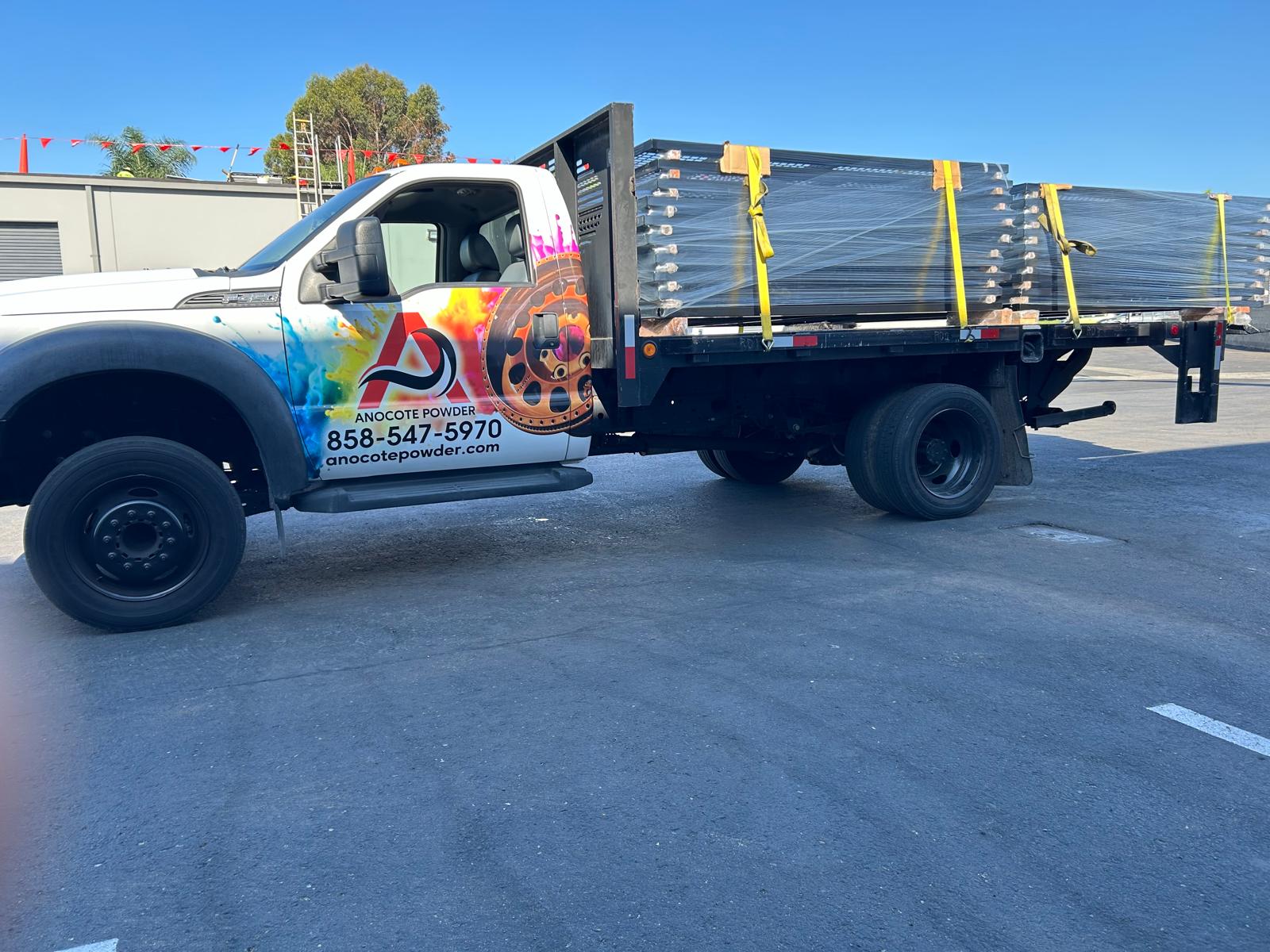 Large Item Powder Coating Delivery Services | San Diego